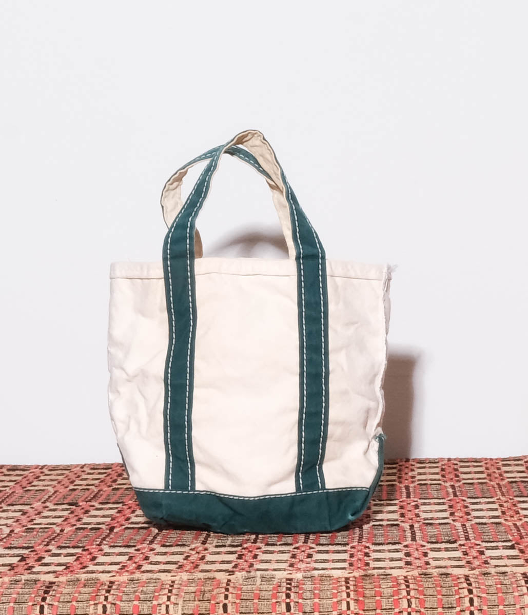 90's LLBean Tote Bag (Natural×Green) – Lakewood Clothing