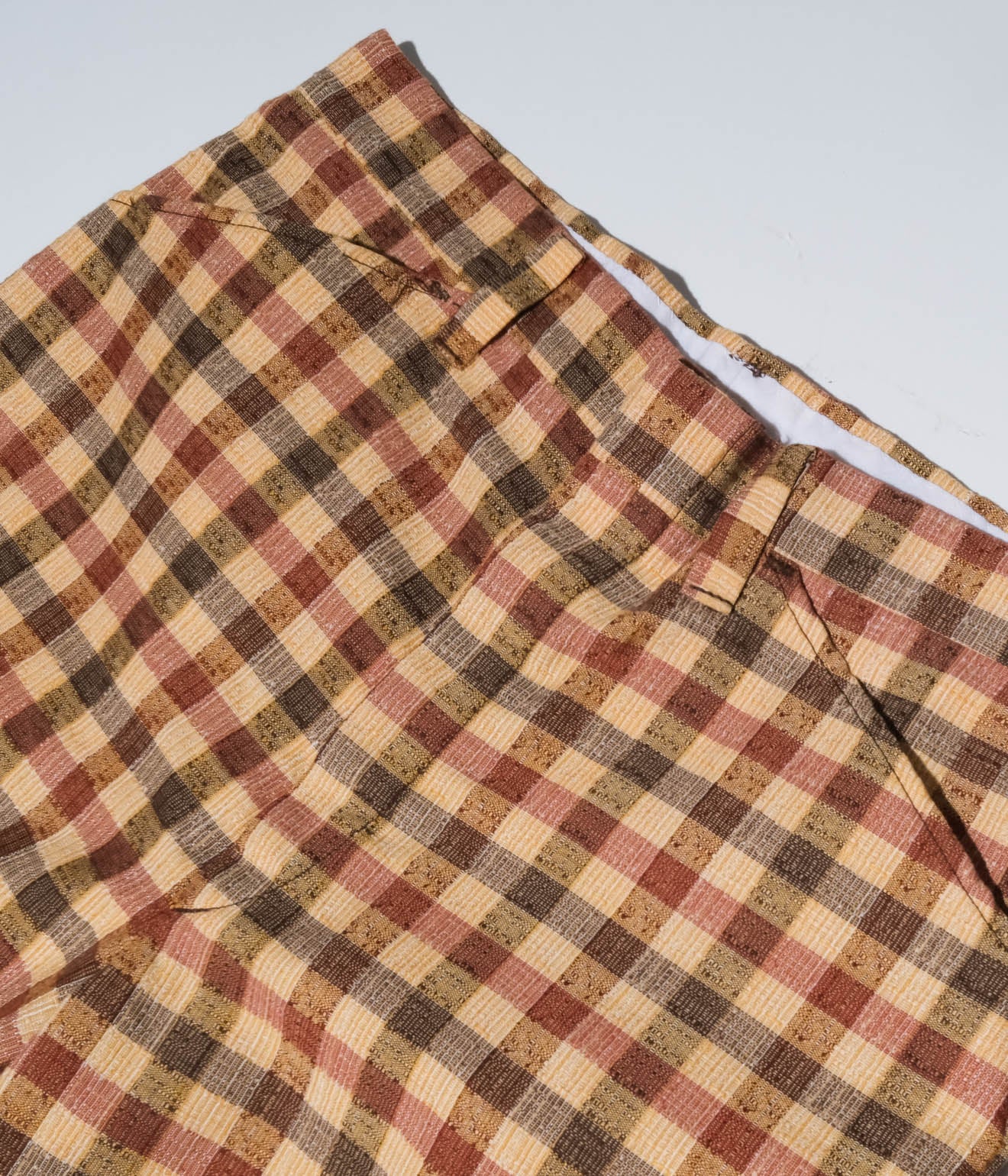 70's Sears Check Short Pants – Lakewood Clothing